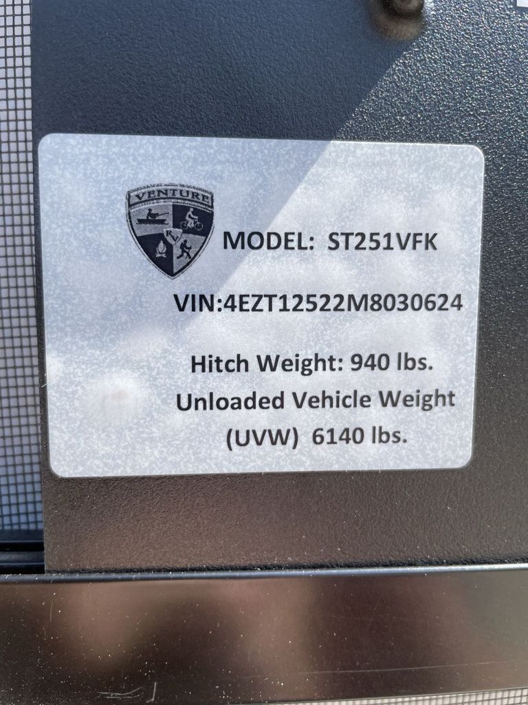 2021 Venture RV SportTrek 251VFK - National Vehicle