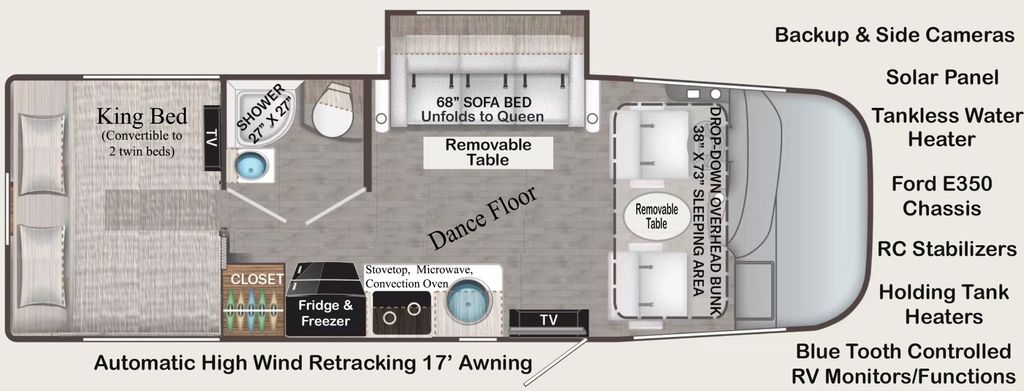2021 Thor Motor Coach Axis 24.1 - National Vehicle