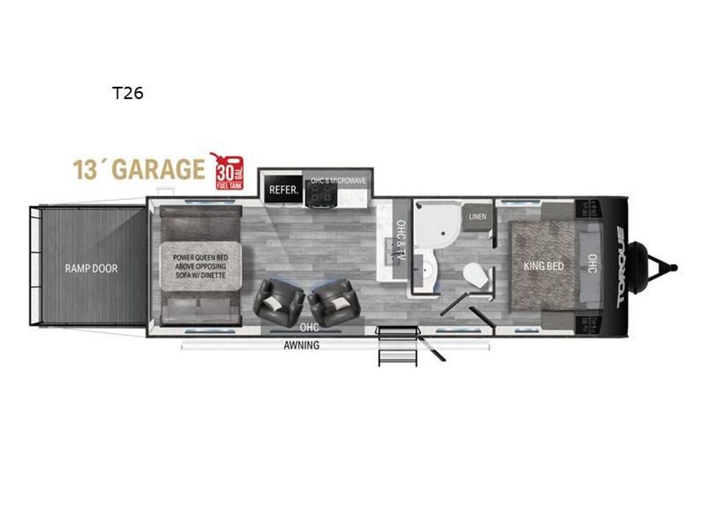 2021 Heartland Torque XLT Toy Hauler T26 - National Vehicle