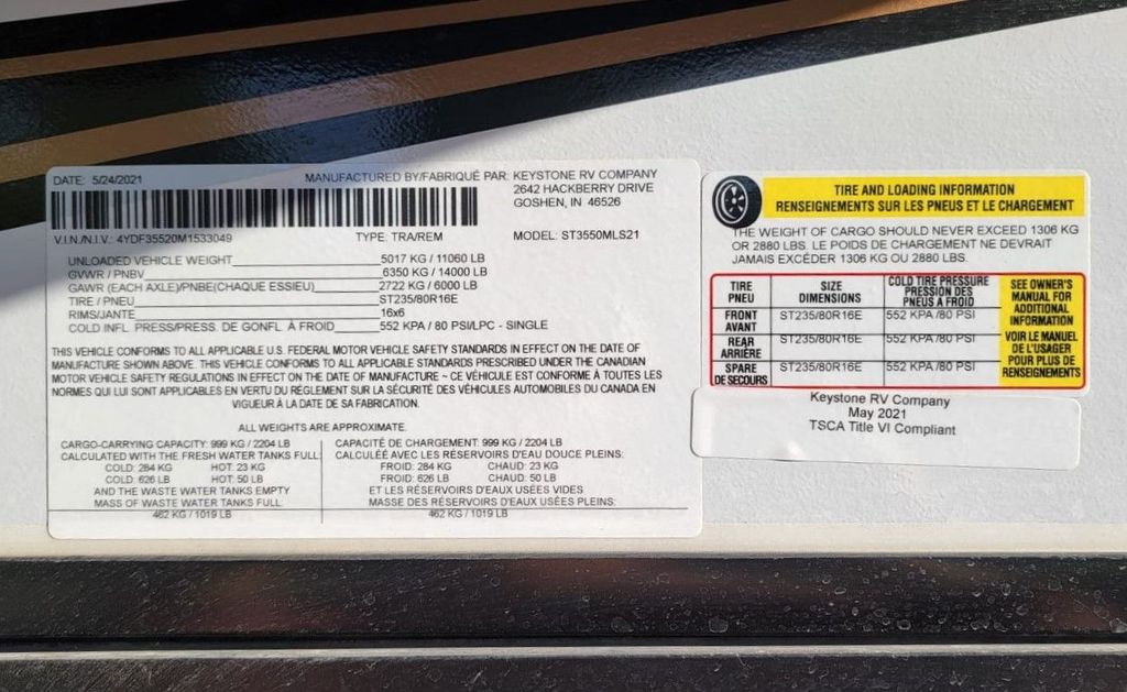 2021 Keystone Sprinter Limited 3550FWMLS - National Vehicle