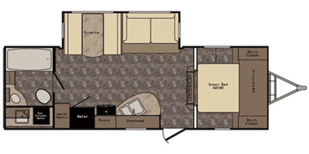 2016 Crossroads Sunset Trail Super Lite 250RB - National Vehicle