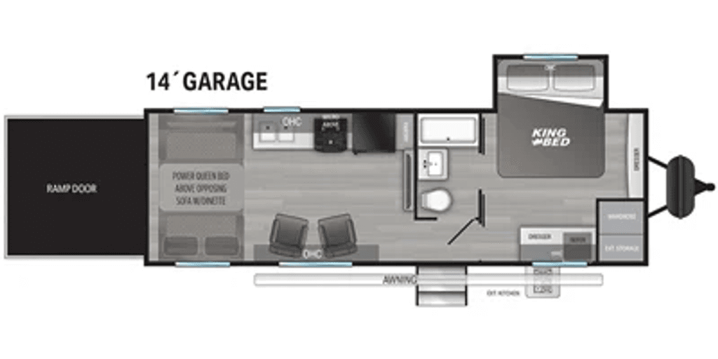 2021 Cruiser RV Stryker Toy Hauler ST2714 - National Vehicle