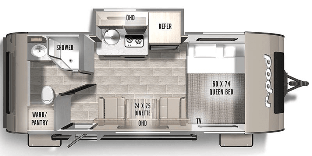 2021 Forest River R-Pod 180 - National Vehicle