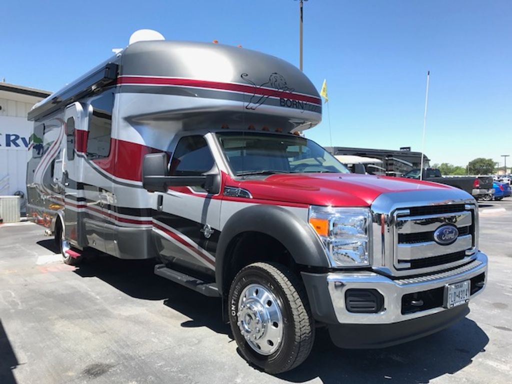 2015 Born Free Splendor Royal Rear Side Bed F550 6.7 Liter Turbo Diesel ...
