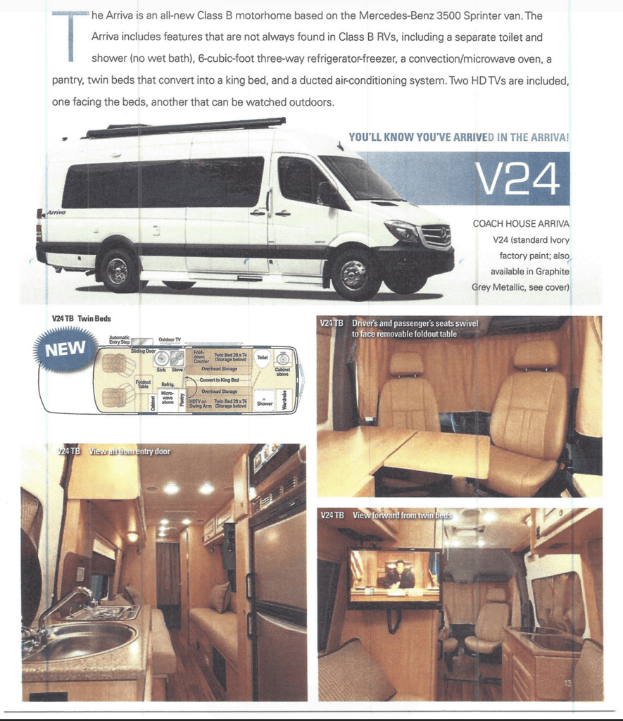 2017 Coach House Arriva V24 TB - National Vehicle