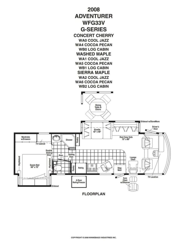 2008 Winnebago Adventurer 33V - National Vehicle