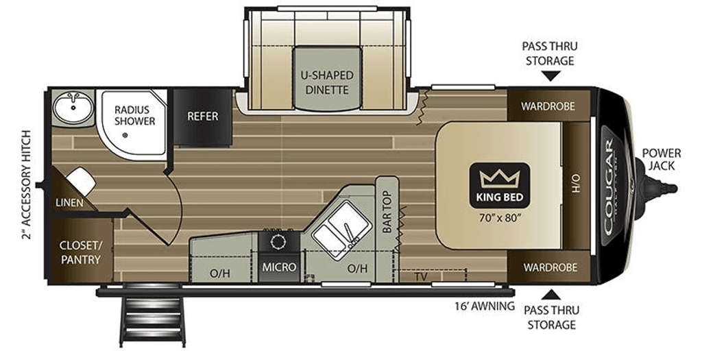 2020 Keystone Cougar Half-Ton 22RBS - National Vehicle