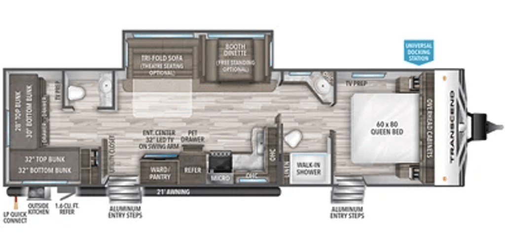 2020 Grand Design Transcend 32BHS - National Vehicle