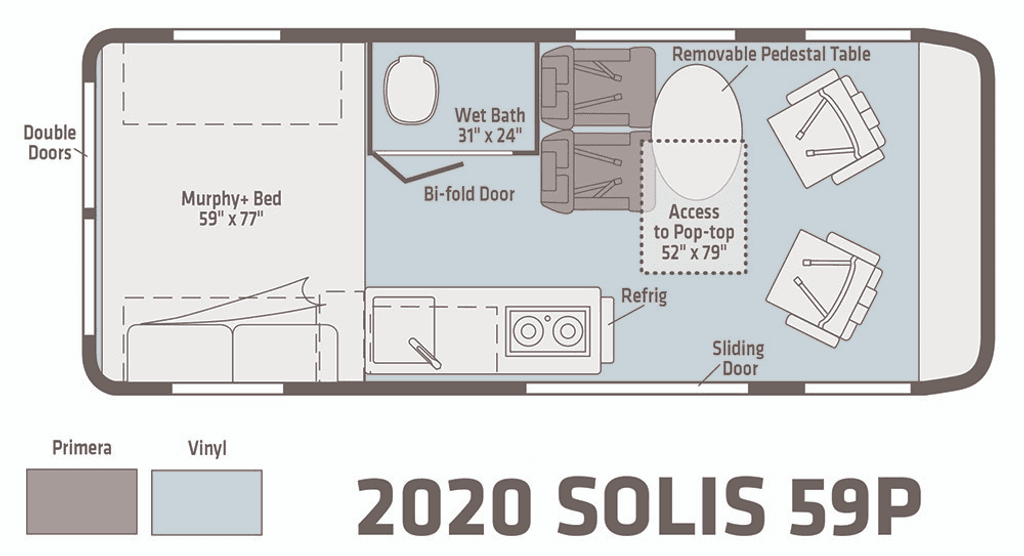 2021 Winnebago Solis 59P - National Vehicle