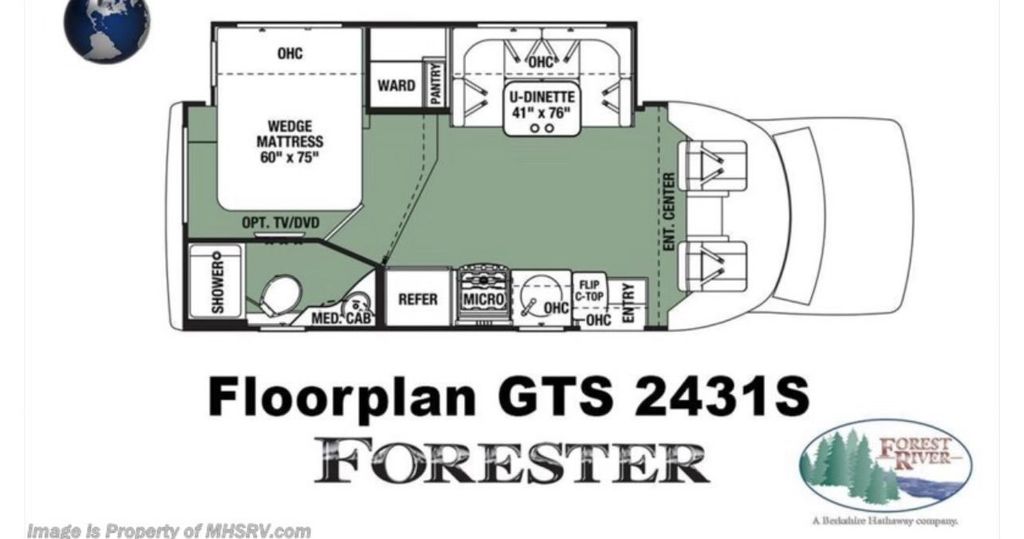 2018 Forest River Forester GTS 2431S - National Vehicle