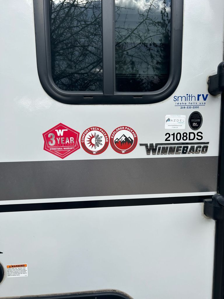 2021 Winnebago Micro Minnie 2108DS - National Vehicle