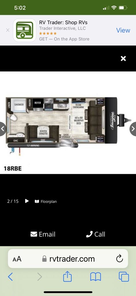 2019 Grand Design Imagine 18RBE - National Vehicle